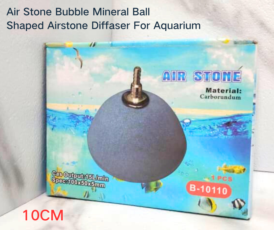 AIR STONE BUBBLE MINERAL BALL SHAPED AIRSTONE DIFFASER FOR AQUARIUM ...